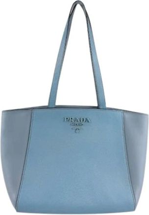 Prada Damen, Pre-Owned, Blau, ONE SIZEGröße