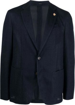 Lardini Herren, Jacken, Blau, XLGr&ouml;&szlig;e
