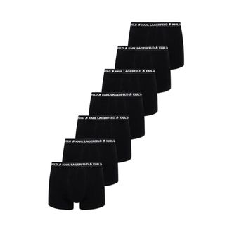 Karl Lagerfeld Logo Trunk 7er-Pack Boxershorts - - Underwear - Herren - Schwarzk - XL