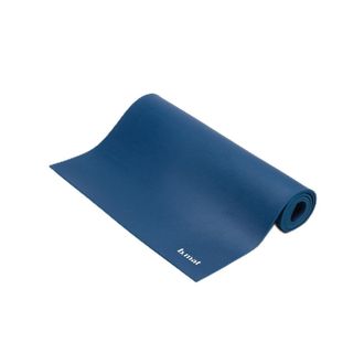 B Yoga Yogamatte B Mat Strong, Sport- und Fitnessmatte aus Naturkautschuk (Deep Blue, Ma&szlig;e: 215 cm x 66 cm x 0,6 cm; Gewicht: 2,6 kg)
