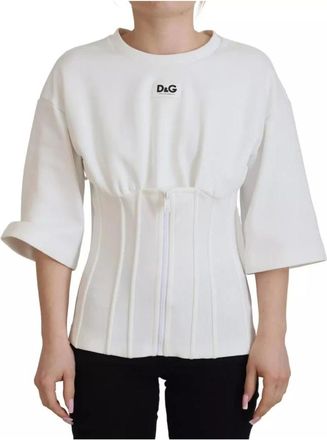 Dolce & Gabbana Damen, Oberteile, Weiß, XSGröße