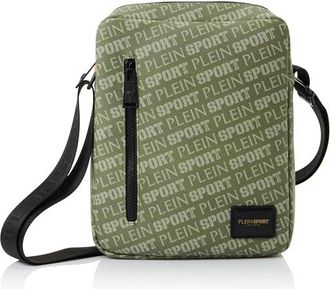 Plein Sport Reporter Denver, Handbag Unisex, Army