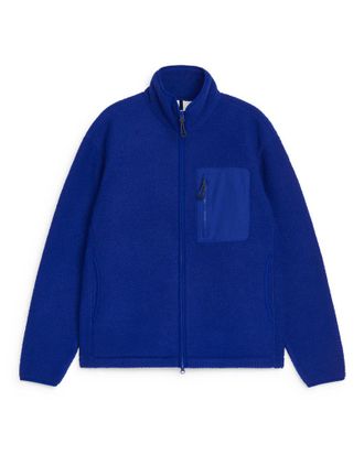 Arket Fleecejacke -Blau