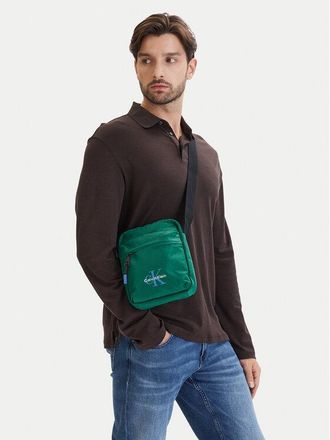 Calvin Klein Umh&auml;ngetasche Bold Reporter LV04D3421G Gr&uuml;n