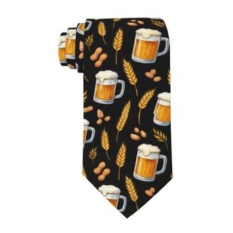 Generic Bière De Blé Cravates Classique Cravates Hommes Polyvalente Cravate Pour Adultes Célébrations Événements