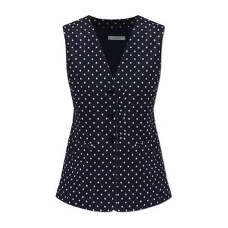 Max Mara Rivolo Vest - - Jackets - Damen - Blau - 2XS