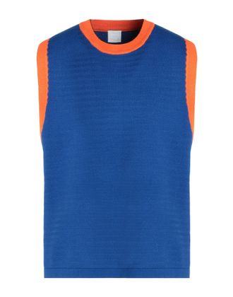 8 by YOOX ORGANIC COTTON KNIT CONTRAST VEST