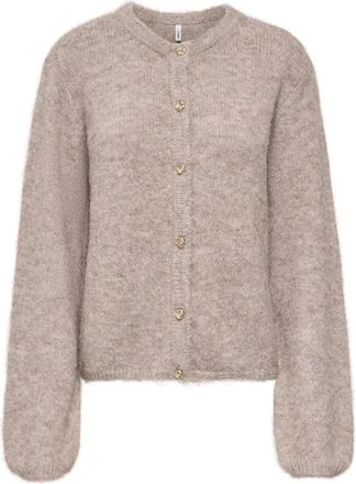 Only Onlsaheri Ls O-Neck Button Cardi Nca KNT