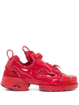 Comme Des Garçons x Reebok Kleid Pump Fury Sneakers - Rot