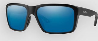 Smith Backcast Matte Black Sonnenbrille chromapop glass pol blu m
