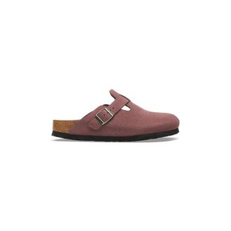 Birkenstock Boston Soft Footbed Wildleder - - Shoes - Herren - Rosa - 38 EU
