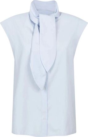&Acirc;m&egrave; Femme, Blouses et Chemises, Bleu, Taille: 38 FR Nori Blouse