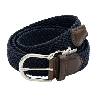 Alberto Luti Chicco di Riso Braided Belt - - Accessories - Herren - Blau - 105 CM