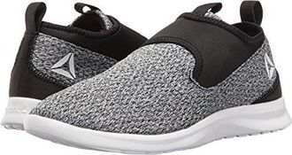 Reebok DMX LITE WALK SLIP-W - Dmx Lite Slips-on de marche Femme, Noir (noir/blanc), 37.5 EU