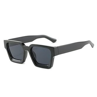 Generic Lunettes de soleil design 2025 à monture carrée pour hommes et femmes, lunettes de soleil dextérieur (couleur : A, taille : moyen)