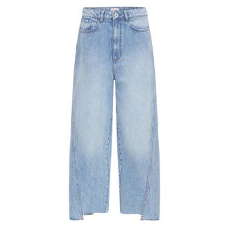 Ichi Ihobinne PA Cropped Jeans - - Jeans - Damen - Blau - W30