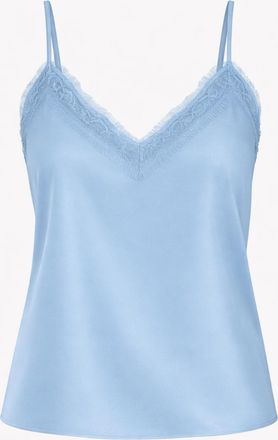 Worldclassca Top Spaghetti Lace Trim Top