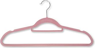 KESPER | Kleiderbügel 6er Pack, Material: Kunststoff (ABS), Maße: 45,5 cm breit, Farbe: Rosa | 16642
