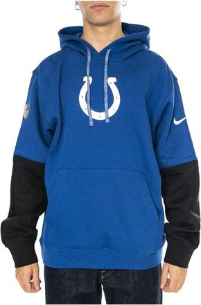 Nike Homme, Sport, Bleu, Taille: XL Club Sweat &agrave; capuche