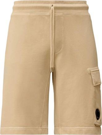 C.P. Company C.p. Company, Homme, Shorts, Beige, Taille: S Shorts Cargo Molleton Diagonale en Coton