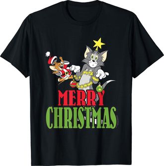 Tom & Jerry Weihnachten Tom & Jerry Merry Christmas Baubles T-Shirt