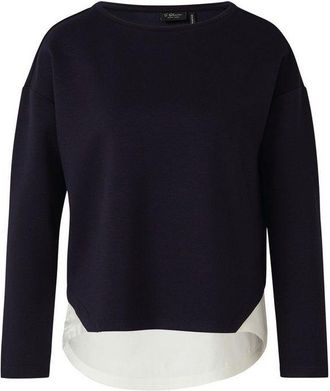 s.Oliver Sweatshirt Sweatshirt Scuba-Sweatshirt in Layering-Optik
