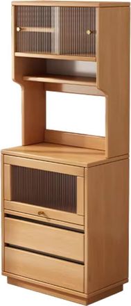 Generic K&uuml;chenanrichte, Besteckschrank und K&uuml;chenschrank mit Zwei Schubladen, Klappt&uuml;ren und Einer Arbeitsplatte. Geeignet for K&uuml;che, Esszimmer und Wohnzimmer