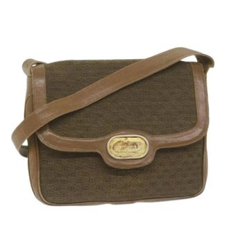 Gucci Pre-owned Canvas Cross Body Bag - - Pre-owned - Damen - Braun - ONE SIZE