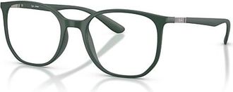 Ray-Ban Elliot Optics Liteforce Sandgr&uuml;n Fassung Klar Glas Polarisiert 50-19