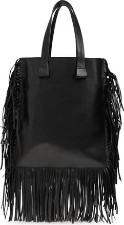 Iro Iro, Femme, Sacs, Noir, Taille: ONE Size Paper Franges Shopper Bag