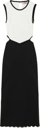 Twinset Femme, Robes, Noir, Taille: 40 FR Robes Maxi