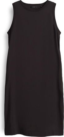 OPUS Damen Minikleid | Wemba sommerliches Trägerkleid mit Rippbündchen Midnight Brown, 36