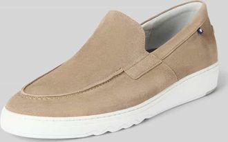 Floris Van Bommel Loafer mit Label-Detail Modell De Kupster