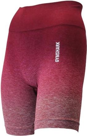 Gymshark Gymshark Adapt Ombre Body Fit Short sans couture, Rouge, XS