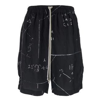 Rick Owens Herren, Shorts, Schwarzk, LGr&ouml;&szlig;e