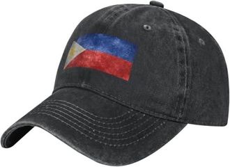 Generic Casquette Le Drapeau des Philippines Casquettes Respirant Chapeau Classique pour Extérieur Golf Course À Pied