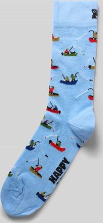 Happy Socks Socken mit Allover-Motiv-Print