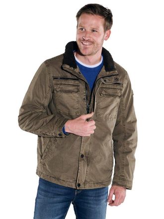 Engbers Kurzjacke Herren Baumwoll-Jacke regular, Hellbraun