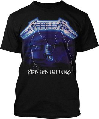 Metallica T-Shirt Ride The Lightning Tracks