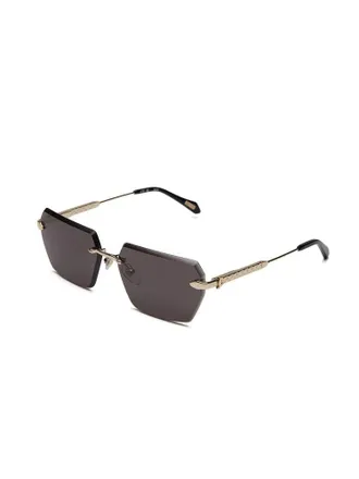 Just Cavalli SJC110 Rimless Metal Sunglasses - Rose gold
