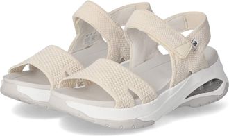 Rieker Damen Sandalette in beige - Gr. 38