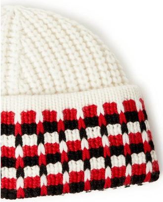 Dr&ocirc;le de Monsieur Bonnet c&ocirc;tel&eacute; en laine m&eacute;rinos