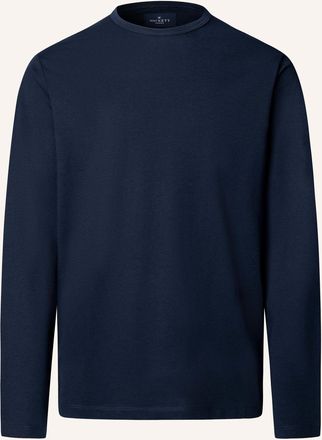 Hackett T-Shirt Pima Cotton Tee Ls blau
