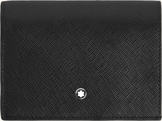 Montblanc Saffiano-Geldb&ouml;rse Sartorial schwarz