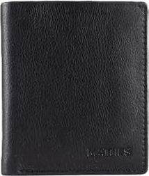 Matties Bags Billetero-Spongy/Leather, Wallet Mixte, Noir, Taille Unique