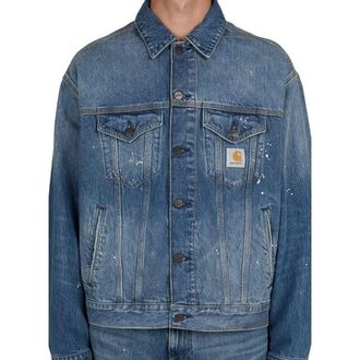 Carhartt Work in Progress Veste denim Helston en coton