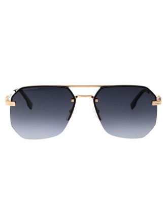 Dsquared2 Gradient-Tinted Metal Sunglasses - Gold