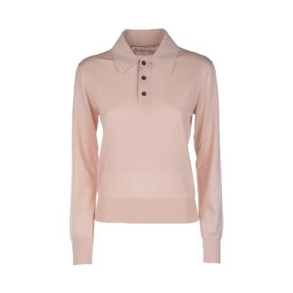 Bottega Veneta Klassisches Poloshirt f&uuml;r M&auml;nner - - Tops - Damen - Beige - S
