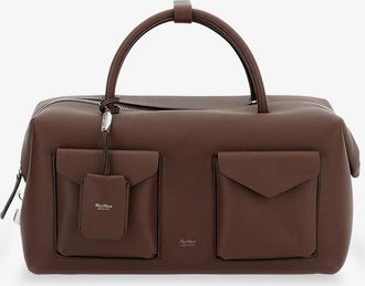 Max Mara Holdall Cargo leather handbag - MAX MARA - gender_Woman
