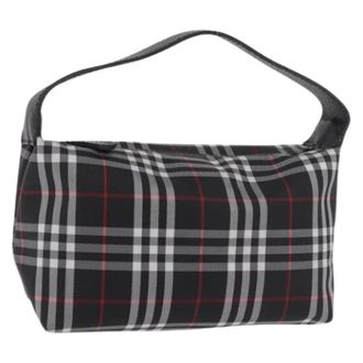Burberry Pre-owned Vintage Nylon Hand Bag - Femme - Pre-owned - Noir - Taille: ONE Size